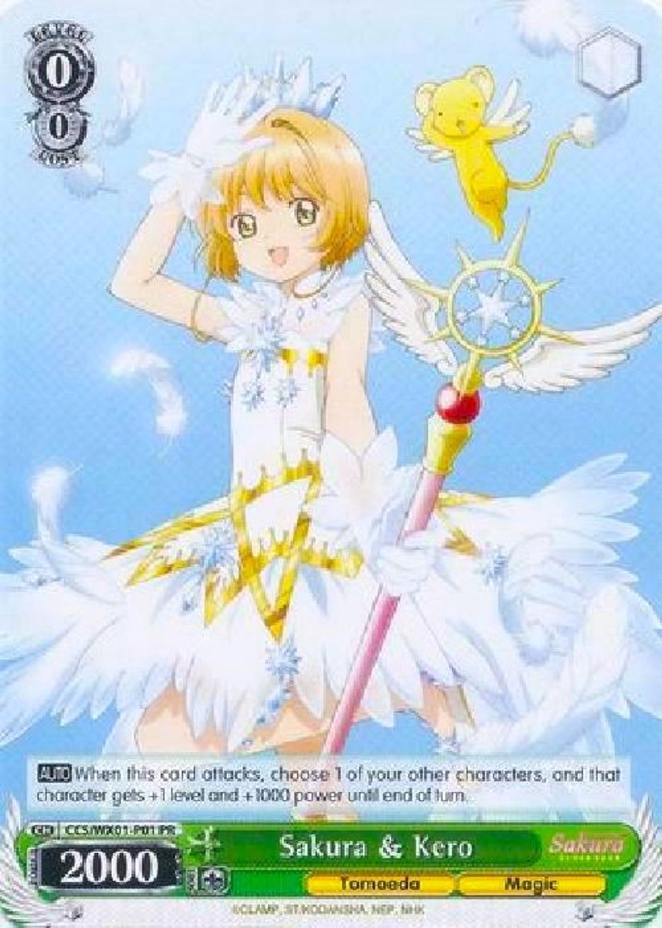 Sakura & Kero - Cardcaptor Sakura: Clear Card - Weiss Schwarz