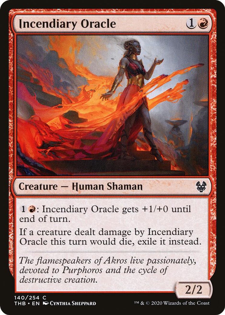 Incendiary Oracle - Theros Beyond Death - Magic: The Gathering