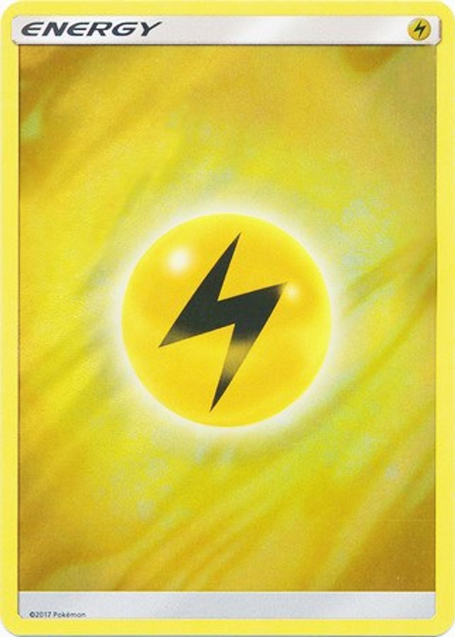 Lightning Energy (2017 Unnumbered) (Wave Foil) - Deck Exclusives - Pokemon