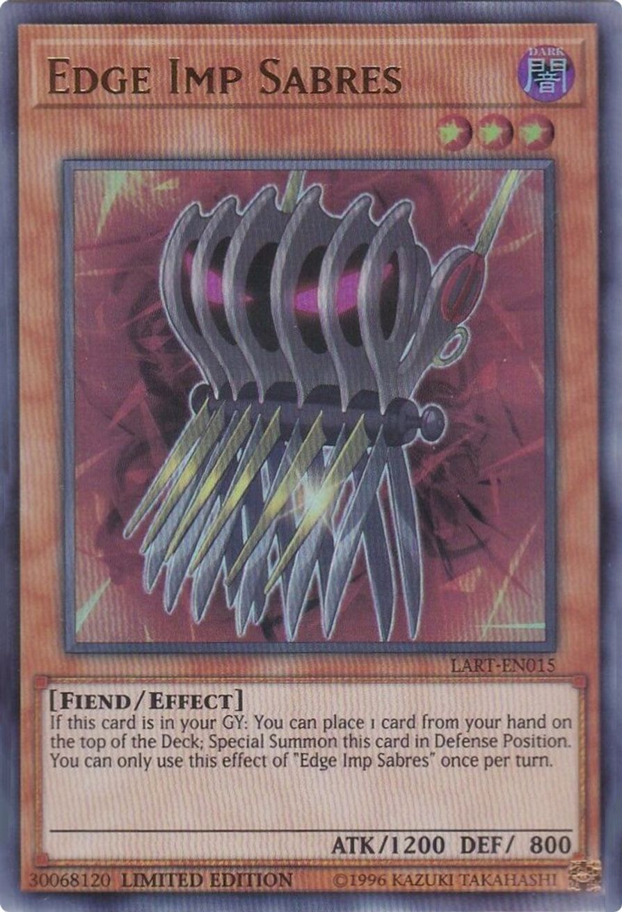 Edge Imp Sabres - The Lost Art Promotion - YuGiOh