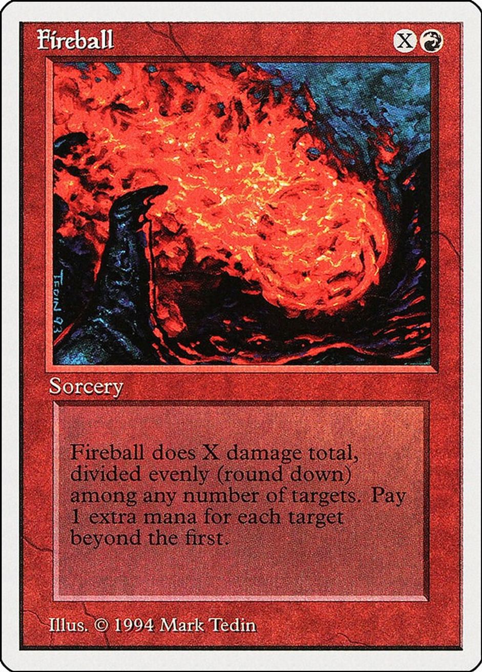 Fireball - Summer Magic - Magic: The Gathering