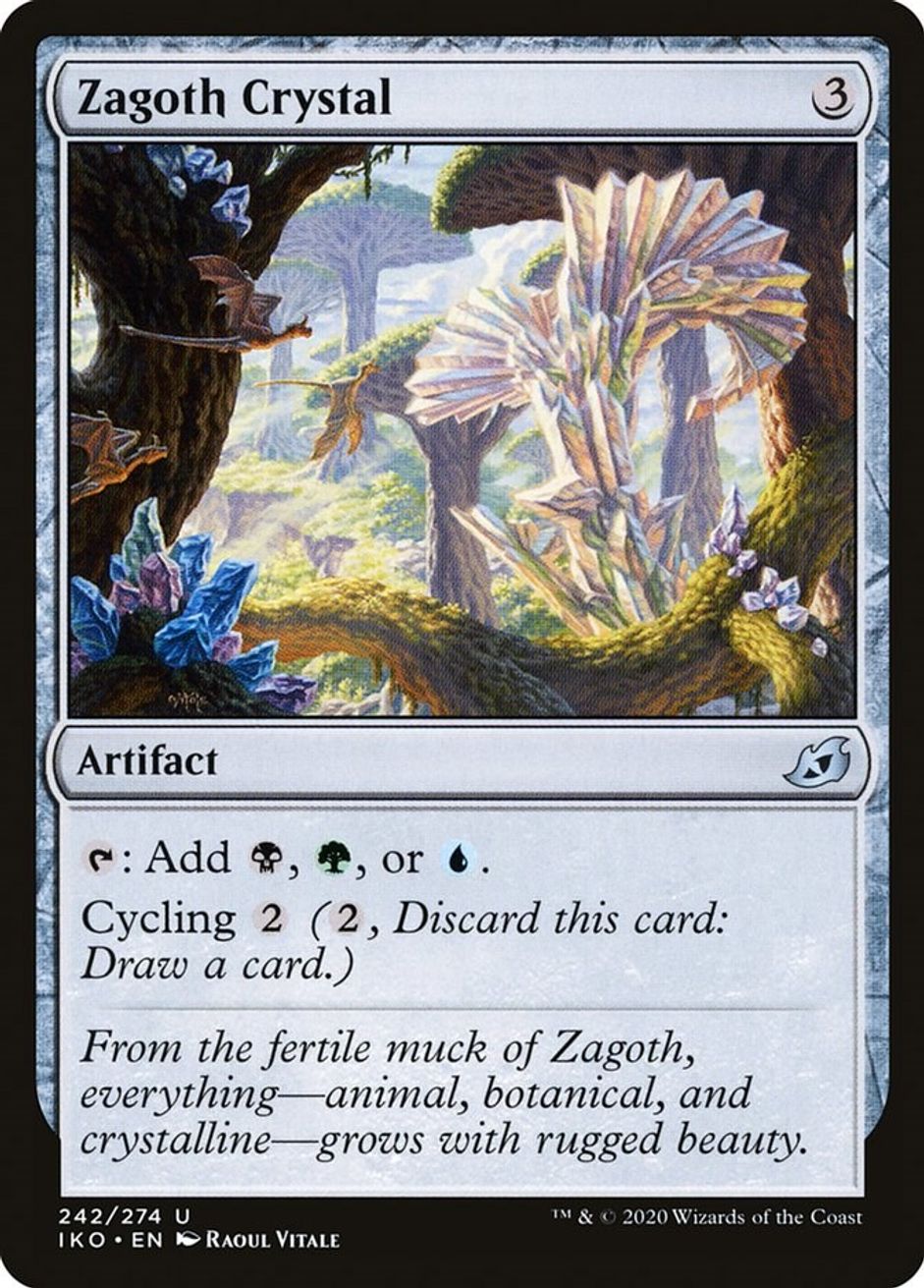 Zagoth Crystal - Ikoria: Lair of Behemoths - Magic: The Gathering