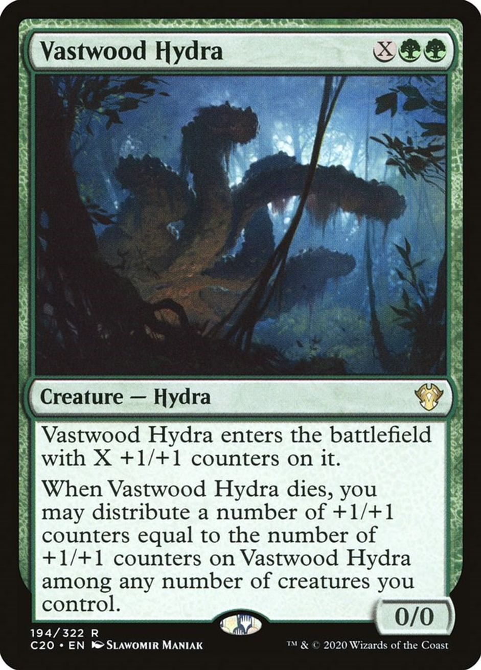 Vastwood Hydra - Commander 2020 - Magic: The Gathering