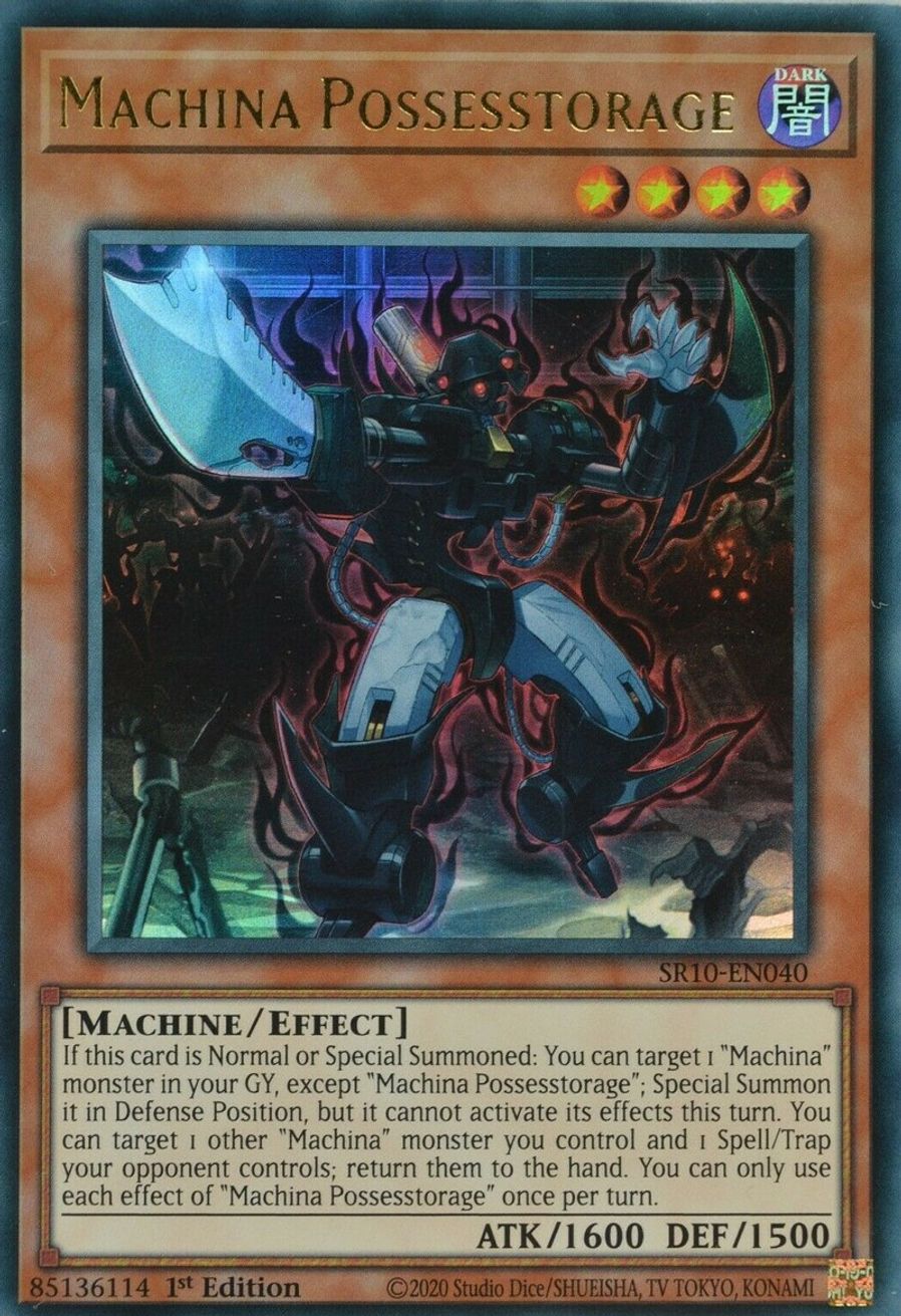 Machina Possesstorage - Structure Deck: Mechanized Madness - YuGiOh