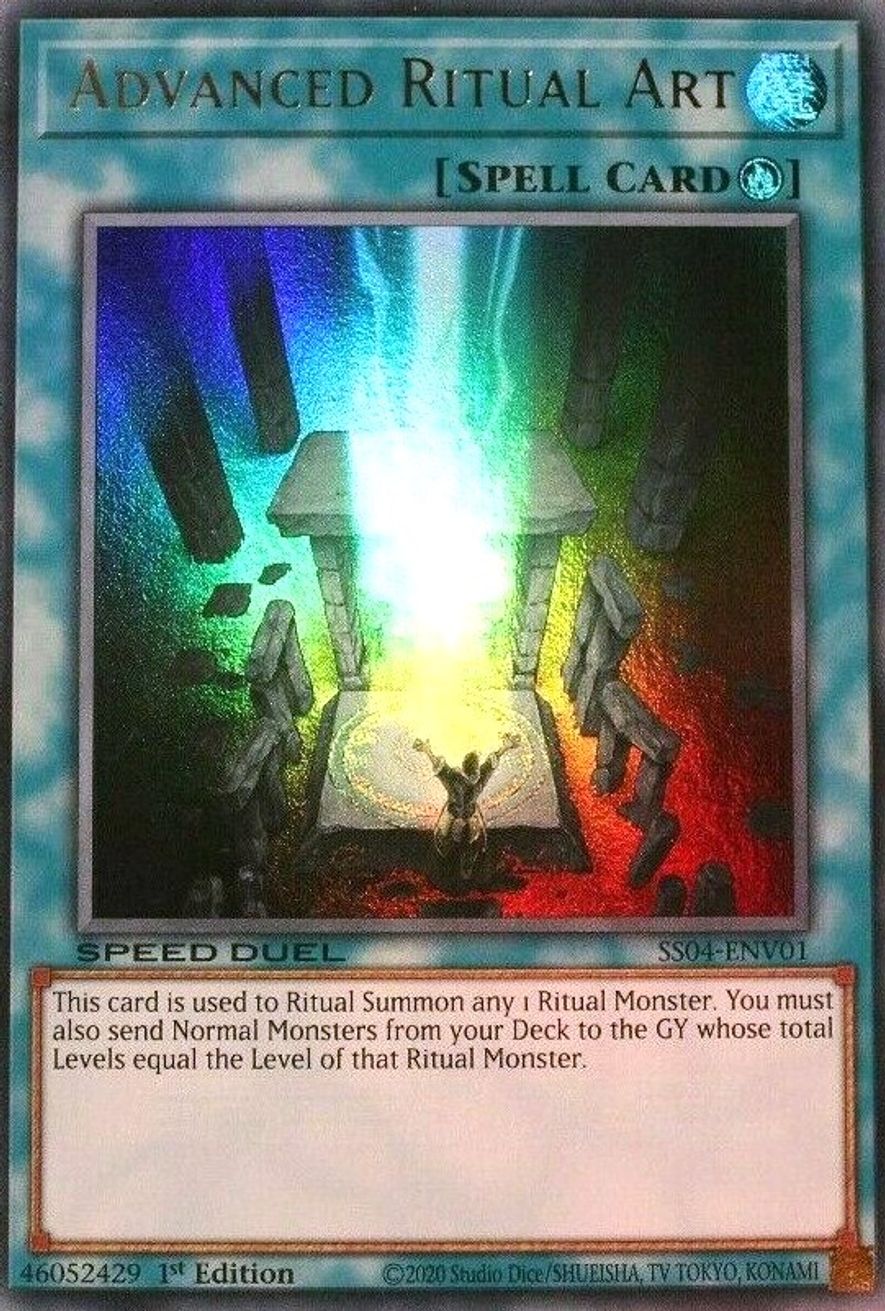 Advanced Ritual Art - Speed Duel Decks: Match of the Millennium - YuGiOh