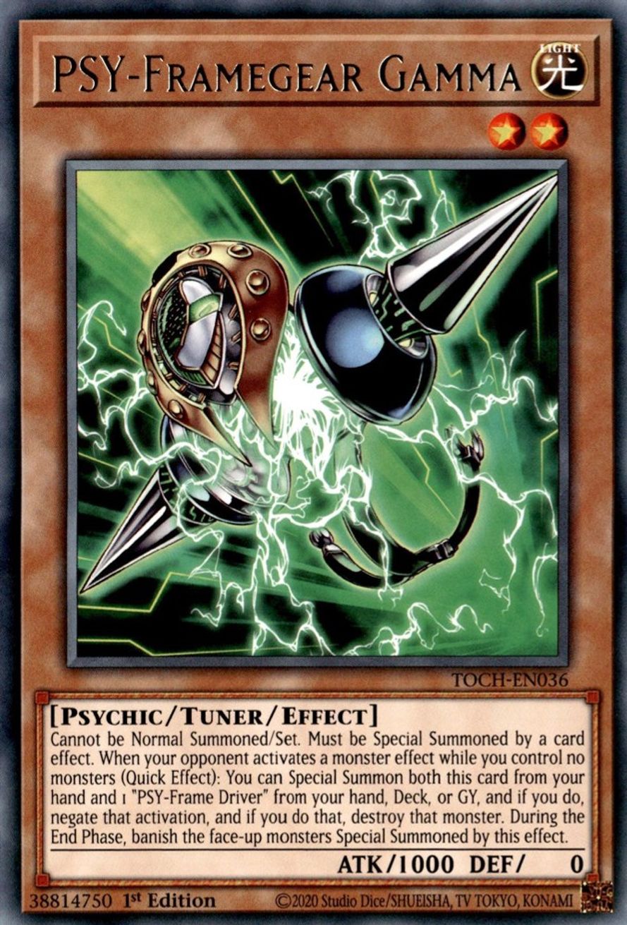 PSY-Framegear Gamma - Toon Chaos - YuGiOh