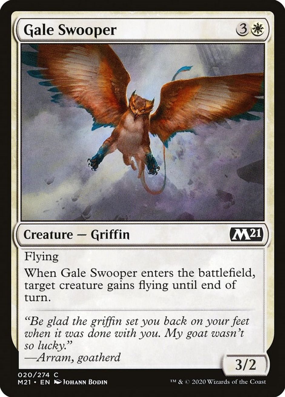 Gale Swooper - Core Set 2021 - Magic: The Gathering
