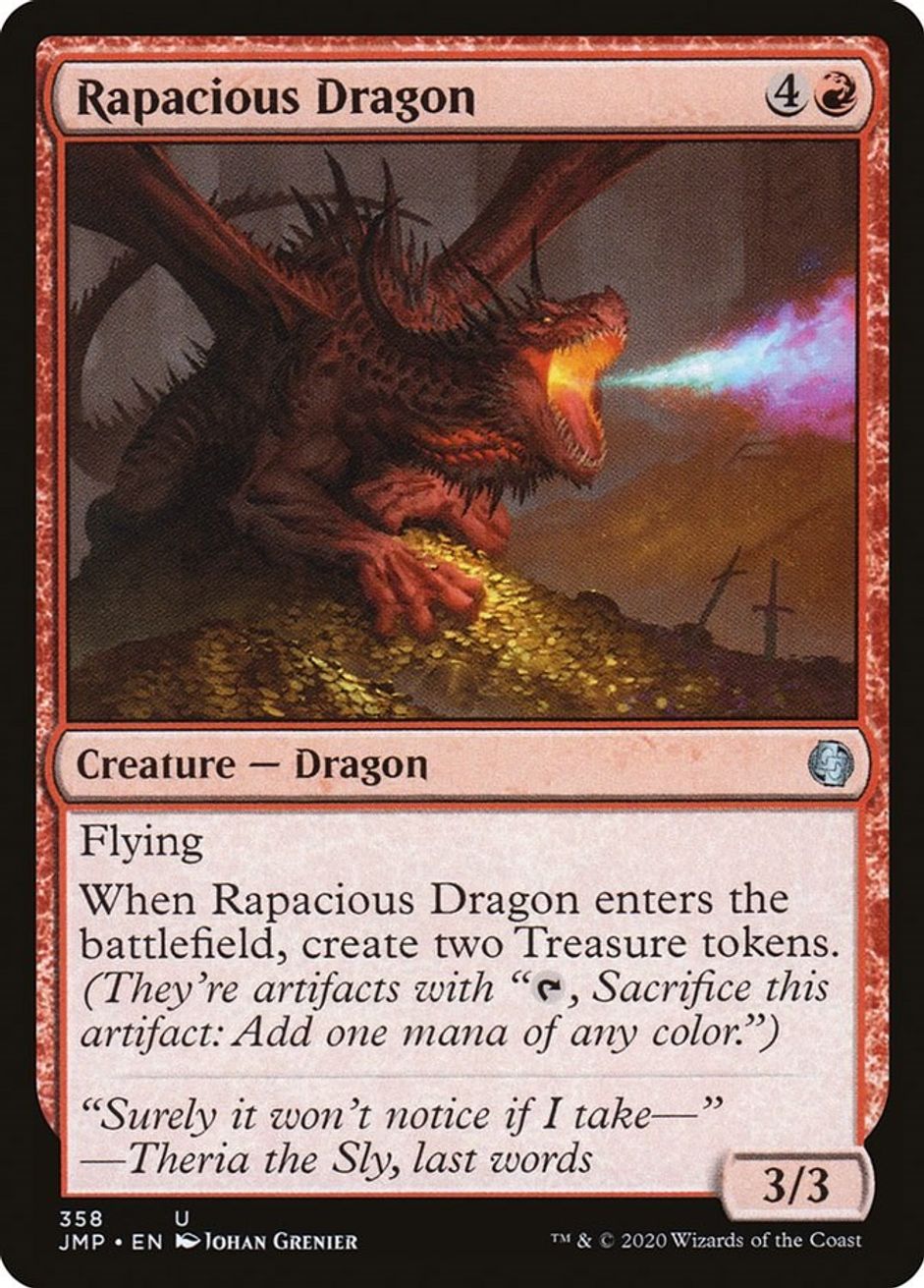 Rapacious Dragon - Jumpstart - Magic: The Gathering