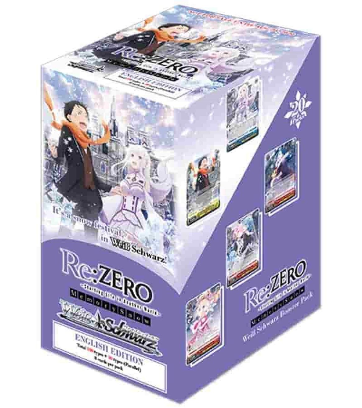 Re:ZERO Memory Snow Booster Box - Re:ZERO Memory Snow - Weiss Schwarz