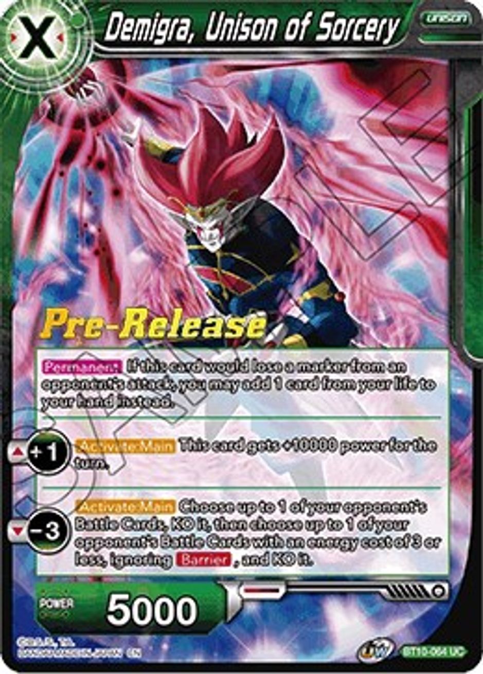 Demigra, Unison of Sorcery - Rise of the Unison Warrior Pre-Release ...