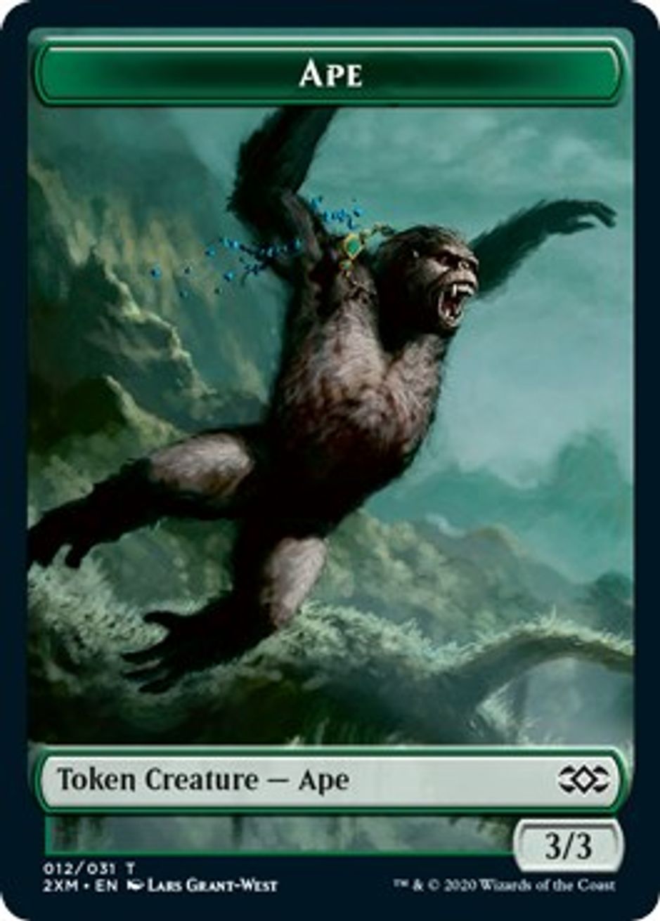 Ape Token - Double Masters - Magic: The Gathering