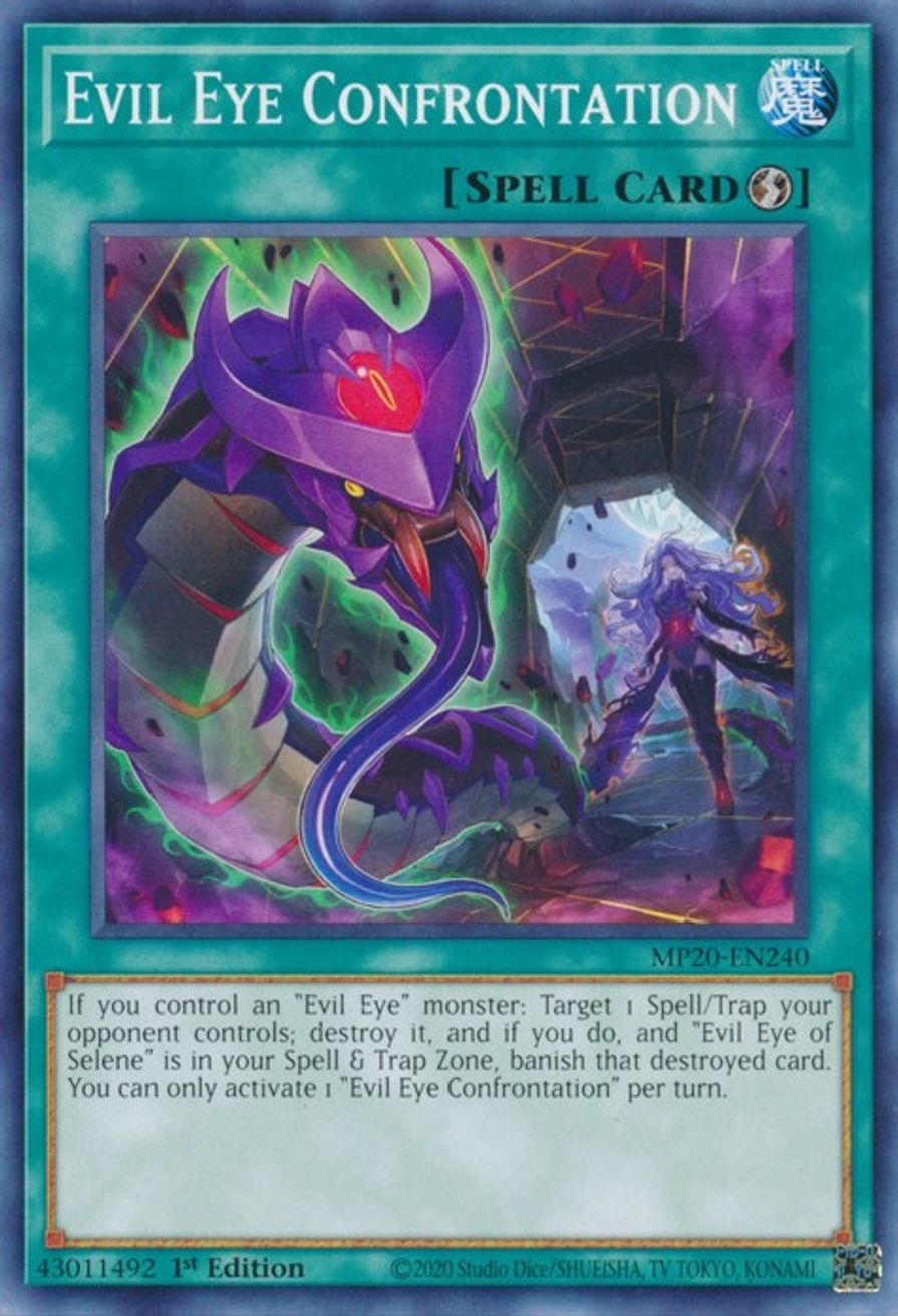 Evil Eye Confrontation - 2020 Tin of Lost Memories - YuGiOh