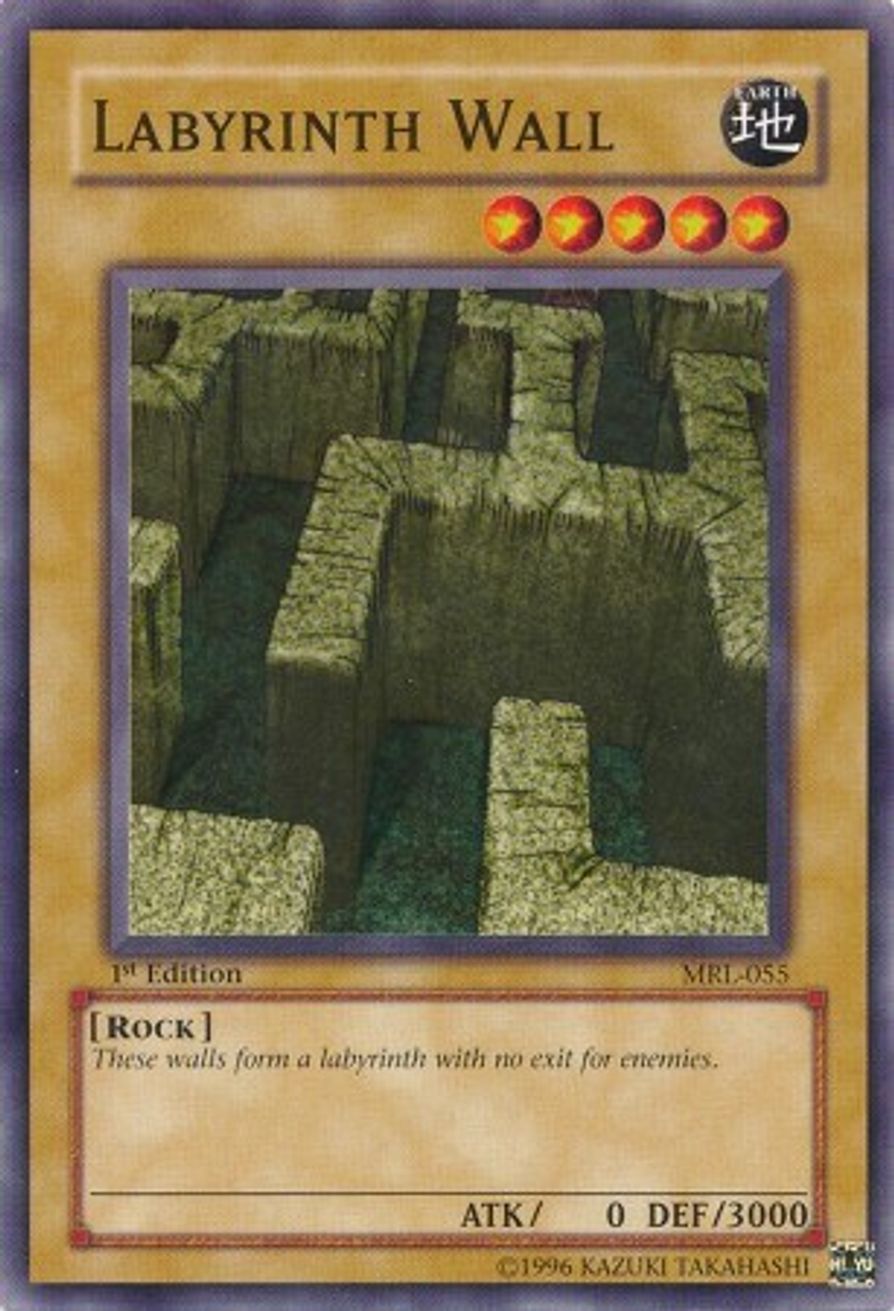 Labyrinth Wall - Magic Ruler - YuGiOh