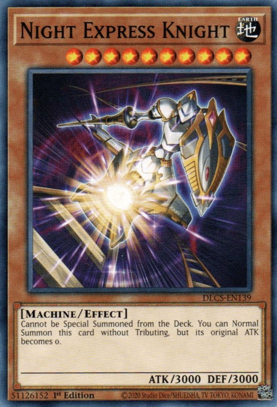 Night Express Knight - Dragons of Legend: The Complete Series - YuGiOh