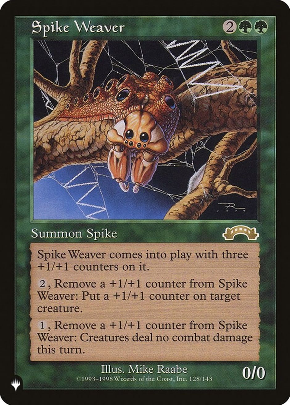 Spike Weaver - The List Reprints - Magic: The Gathering