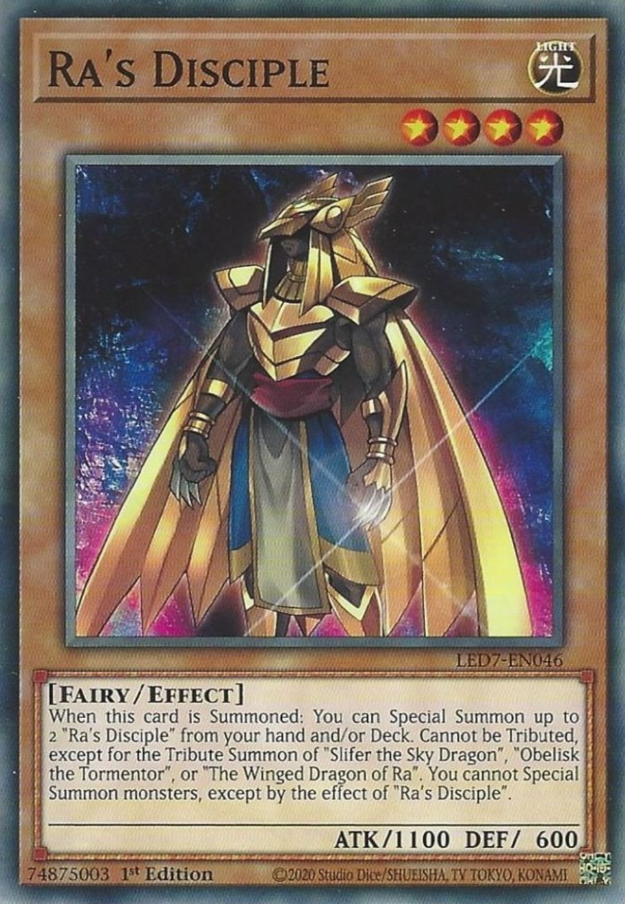 Ra's Disciple - Legendary Duelists: Rage of Ra - YuGiOh