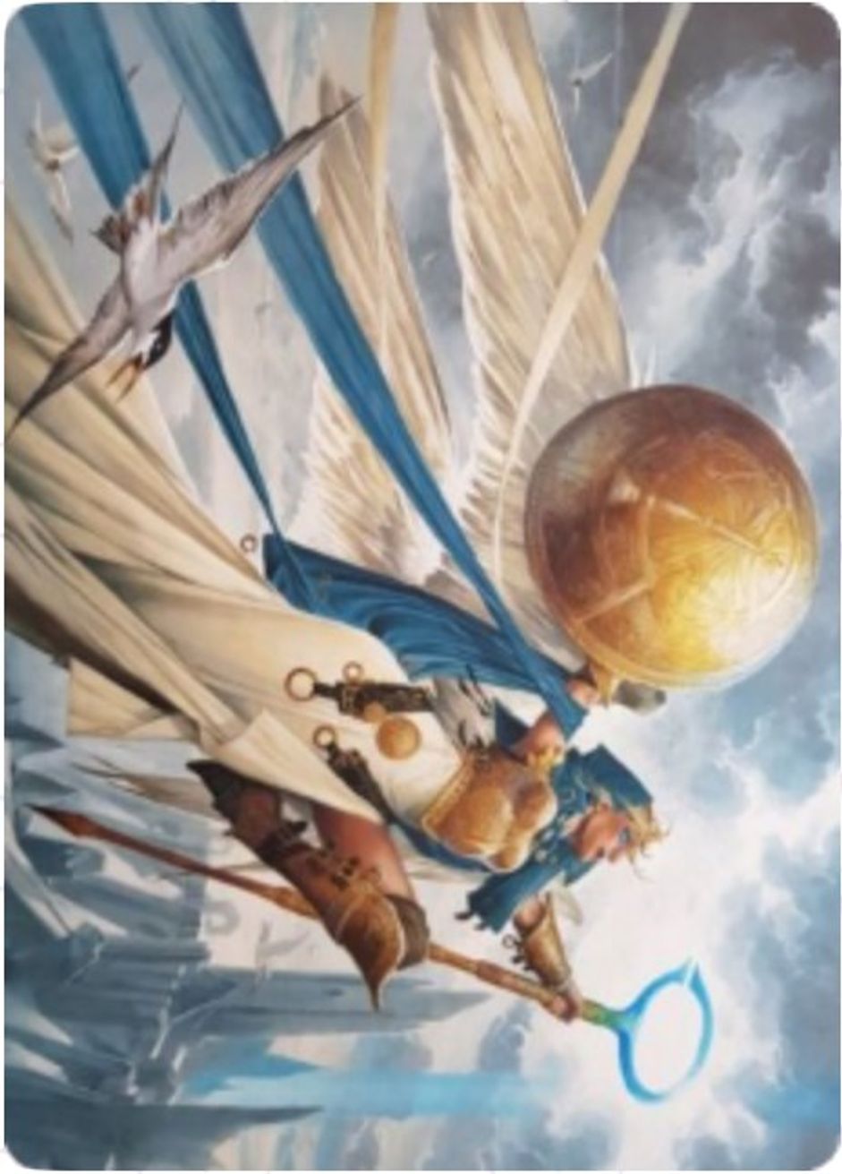 Linvala, Shield of Sea Gate Art Card - Art Series: Zendikar Rising ...
