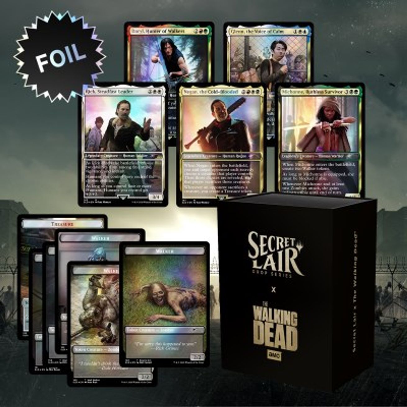 Secret Lair Drop: The Walking Dead - Traditional Foil Edition - Secret Lair Drop Series - Magic ...