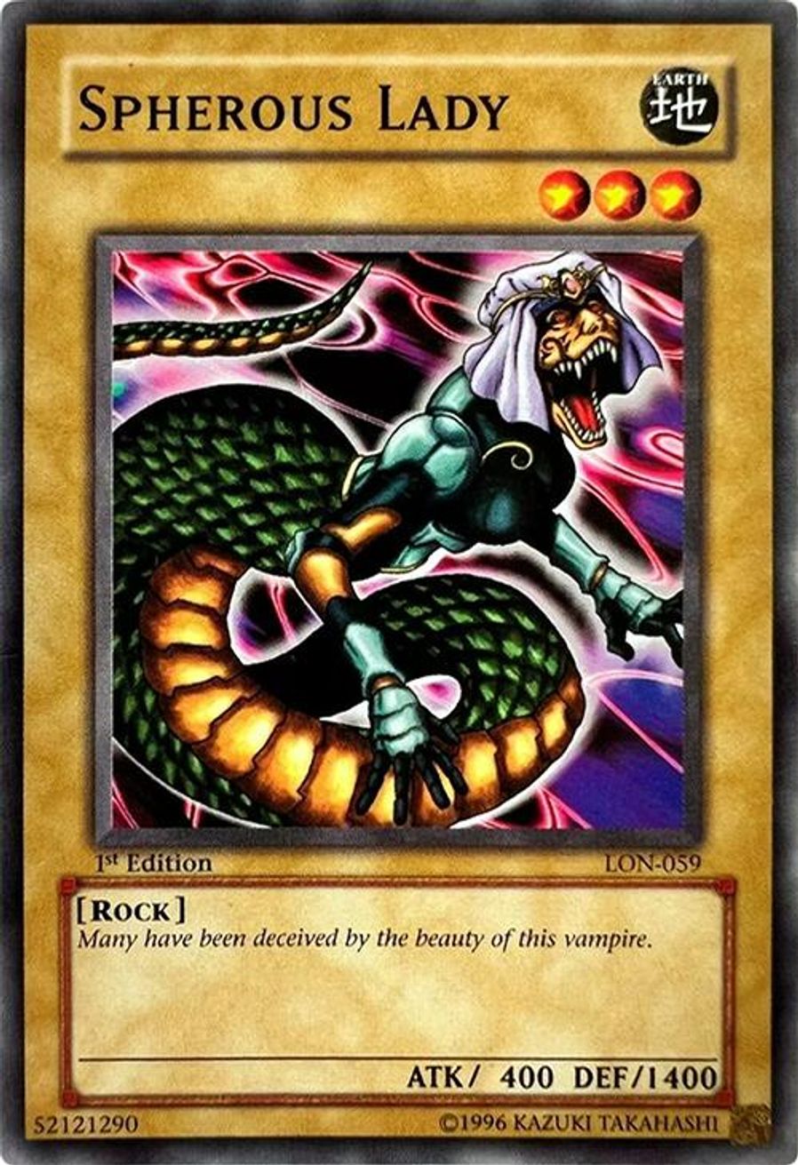 Spherous Lady - Labyrinth of Nightmare - YuGiOh