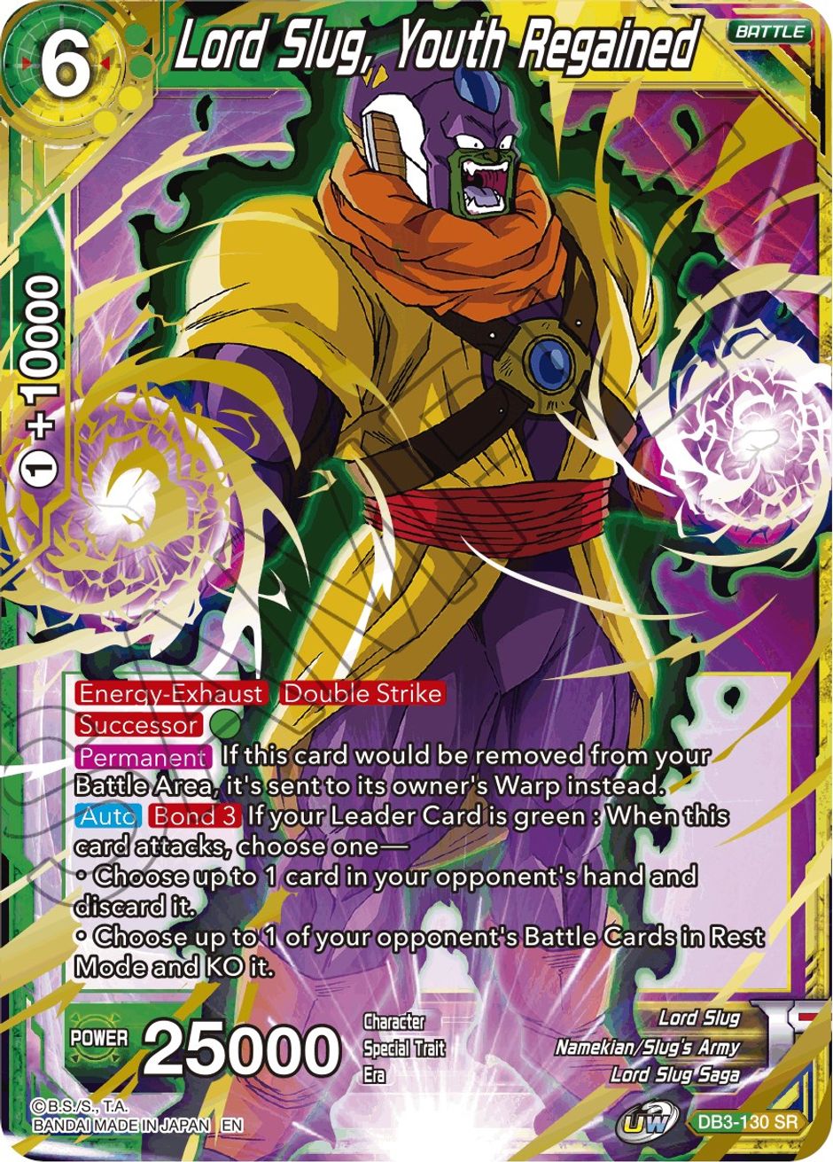 Lord Slug, Youth Regained - Draft Box 06 - Giant Force - Dragon Ball ...