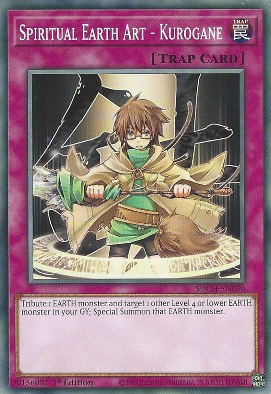 Spiritual Earth Art - Kurogane - Structure Deck: Spirit Charmers - YuGiOh