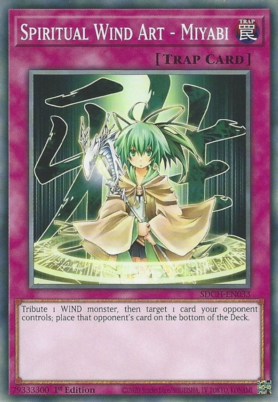 Spiritual Wind Art - Miyabi - Structure Deck: Spirit Charmers - YuGiOh