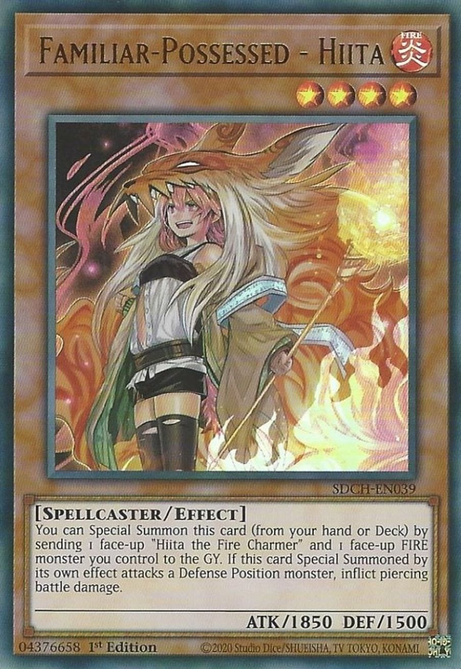 Familiar-Possessed - Hiita (Alternate Art) - Structure Deck: Spirit Charmers - YuGiOh