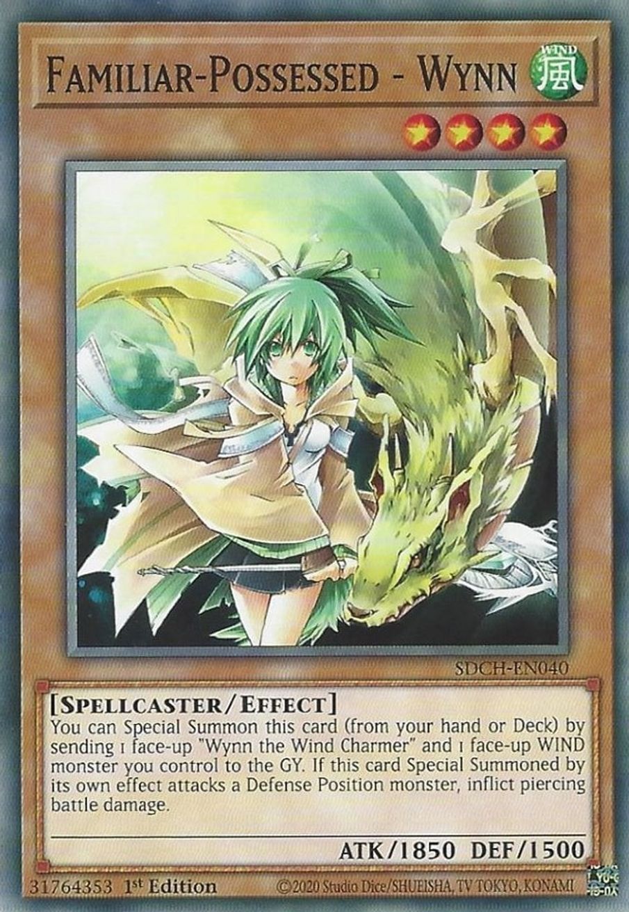 Familiar-Possessed - Wynn - Structure Deck: Spirit Charmers - YuGiOh