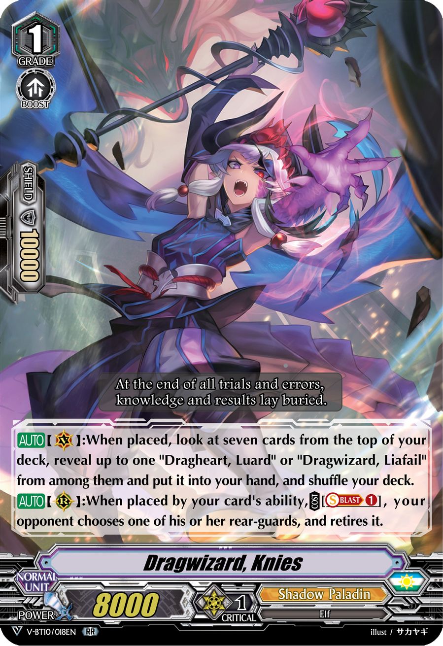 Dragwizard, Knies - Phantom Dragon Aeon - Cardfight Vanguard