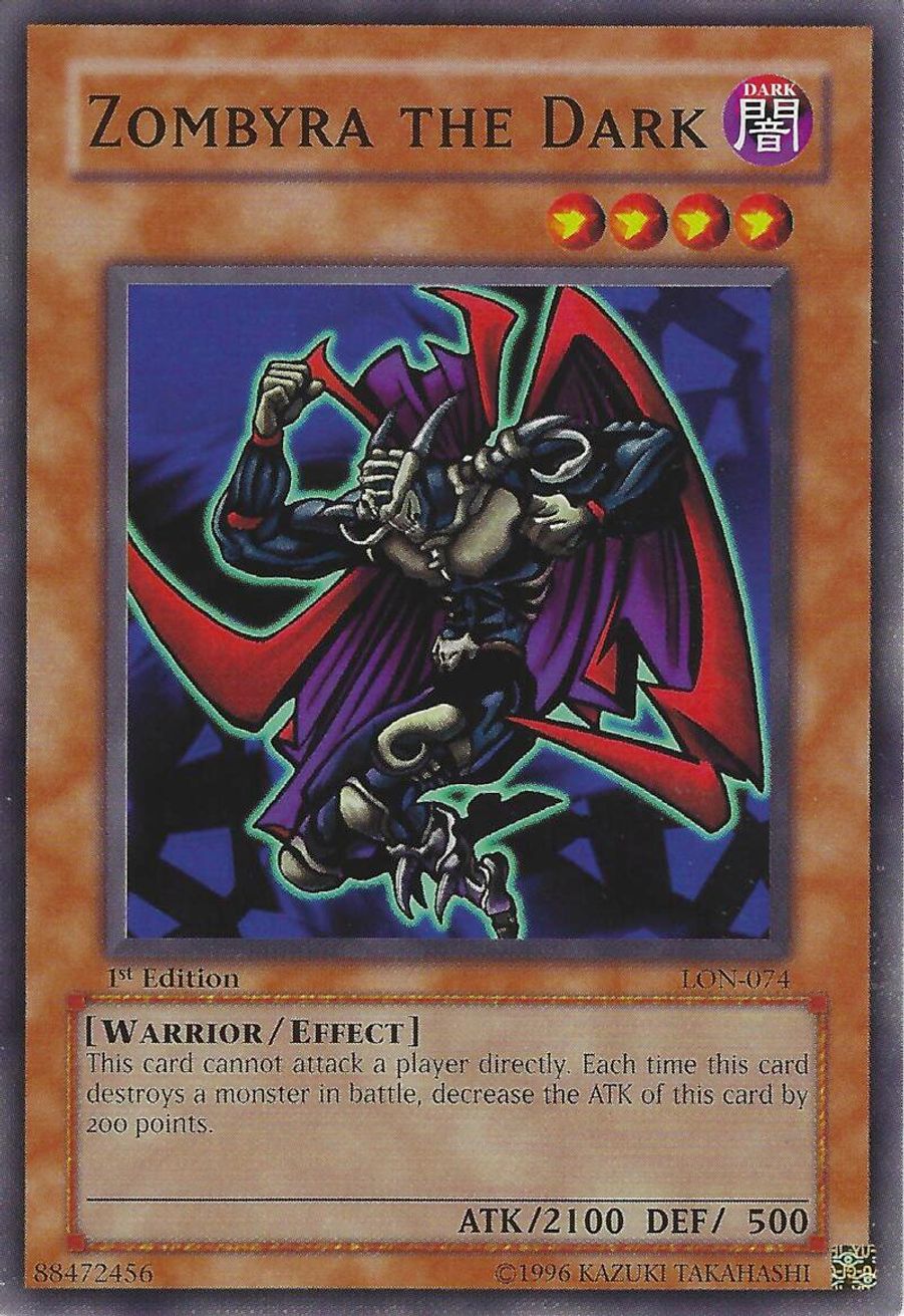 Zombyra the Dark - Labyrinth of Nightmare - YuGiOh