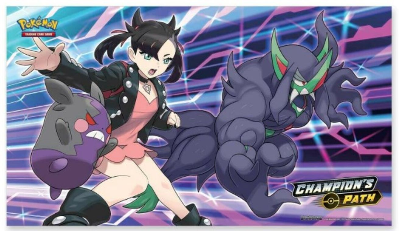 Pokemon TCG: Champion's Path Premium Collection - Marnie Playmat - Pokemon International ...
