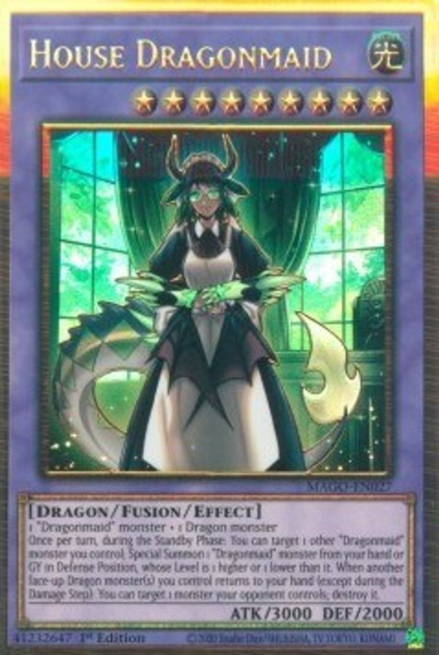 House Dragonmaid - Maximum Gold - YuGiOh