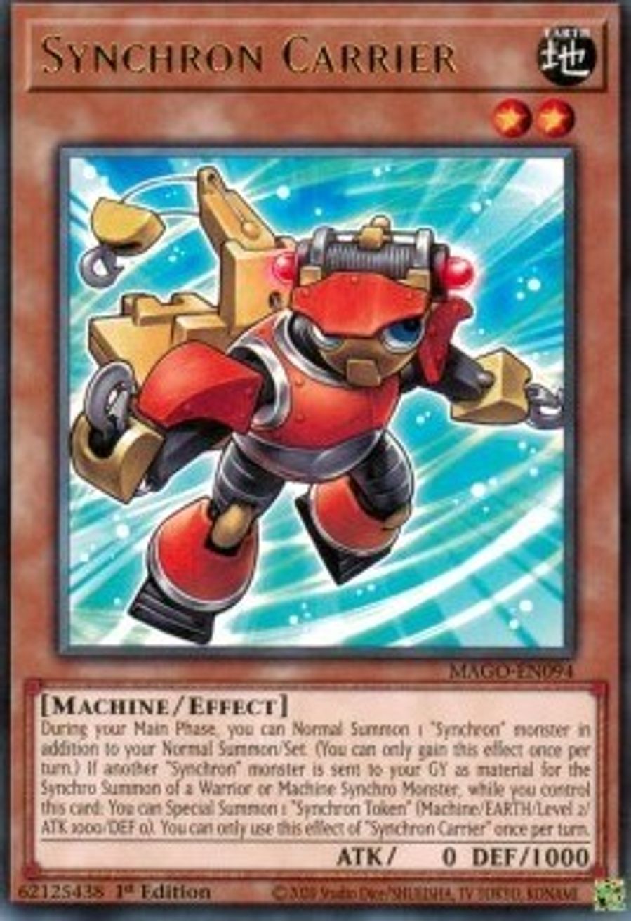 Synchron Carrier - Maximum Gold - YuGiOh