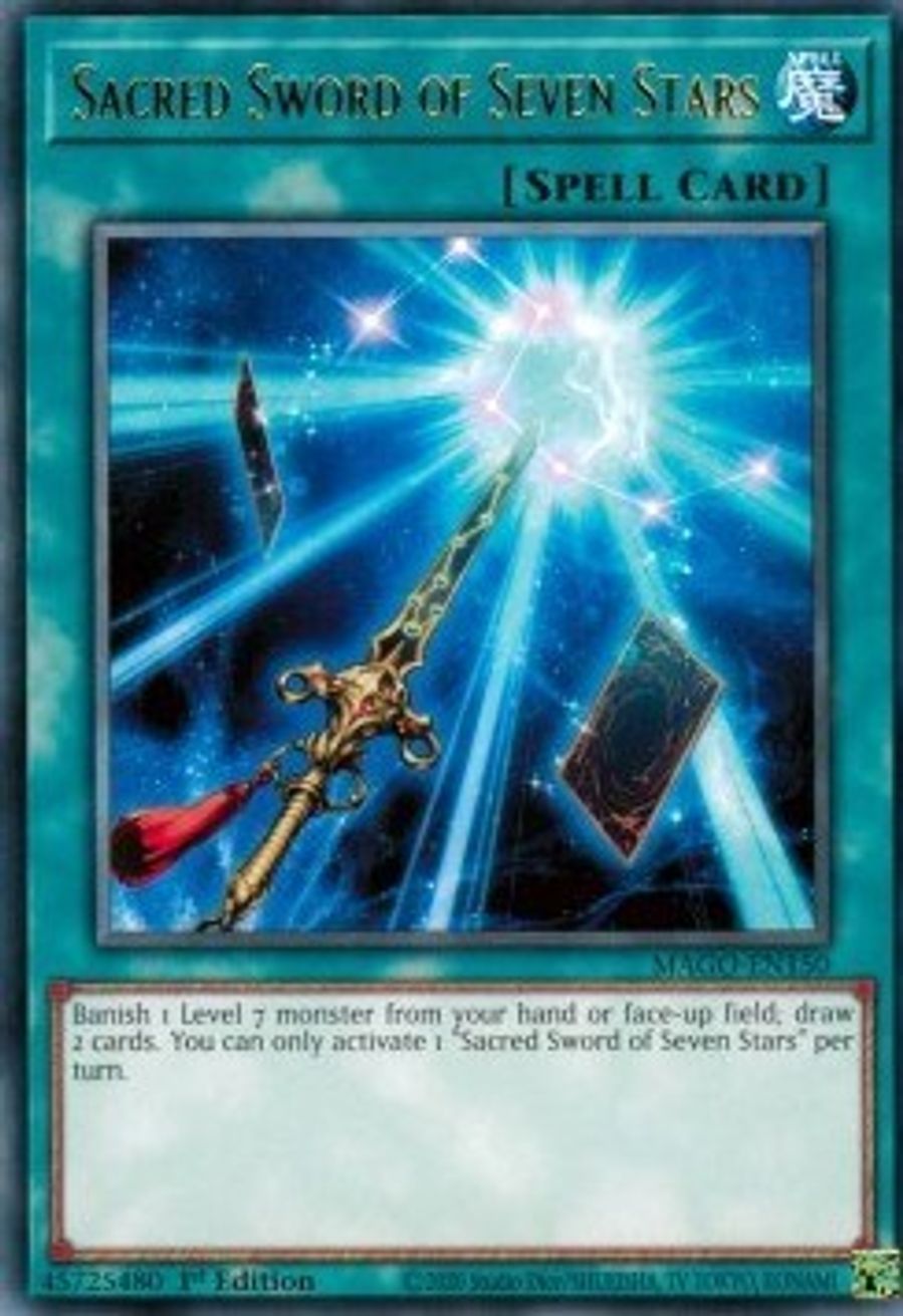 Sacred Sword of Seven Stars - Maximum Gold - YuGiOh