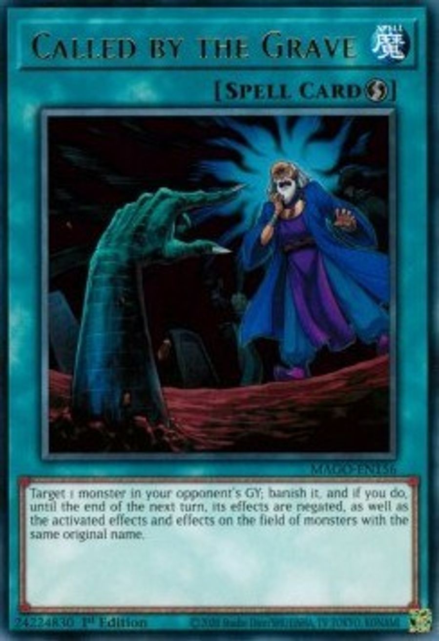 Called by the Grave - Maximum Gold - YuGiOh