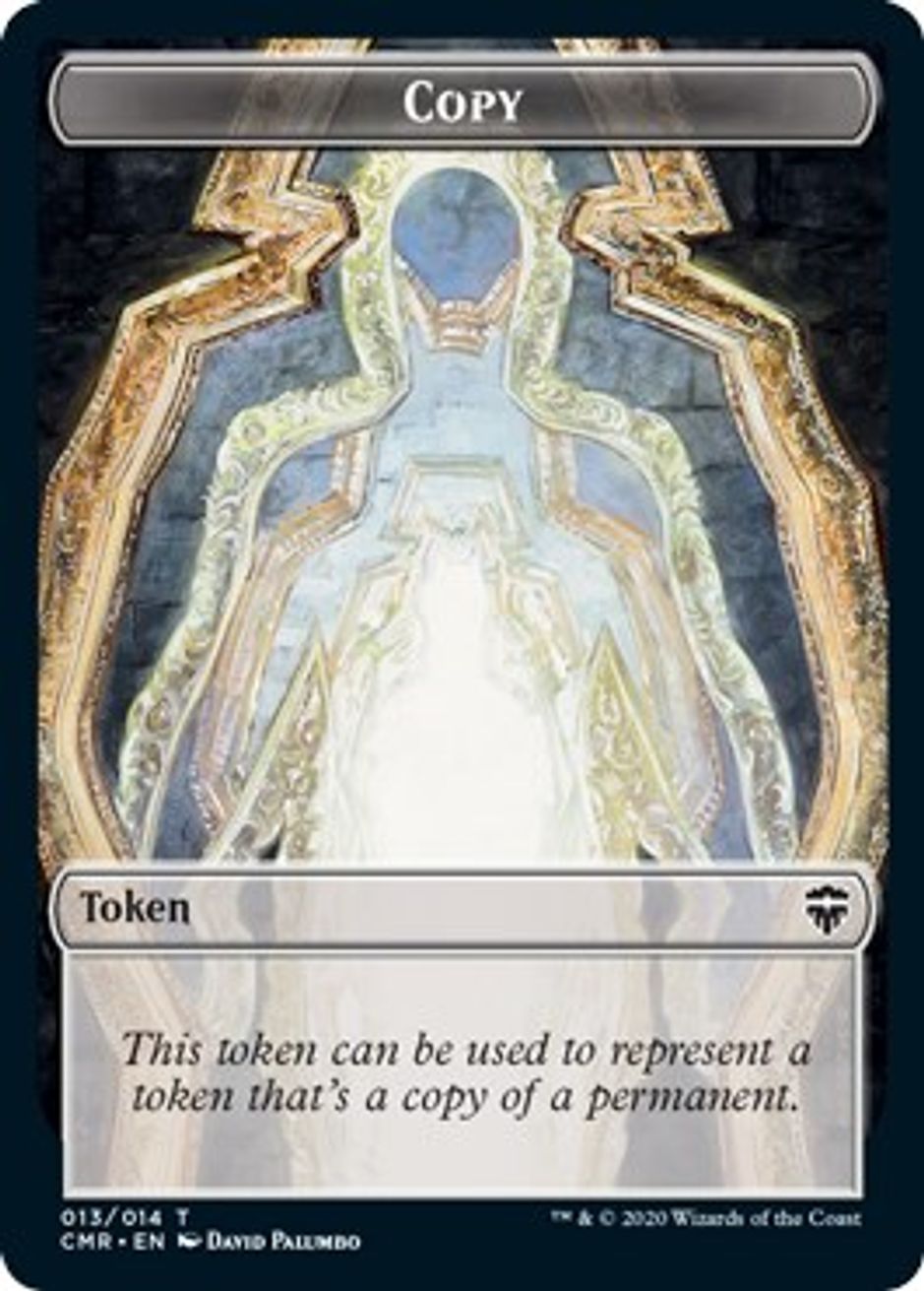 Copy // Treasure Double-sided Token - Commander Legends - Magic: The ...