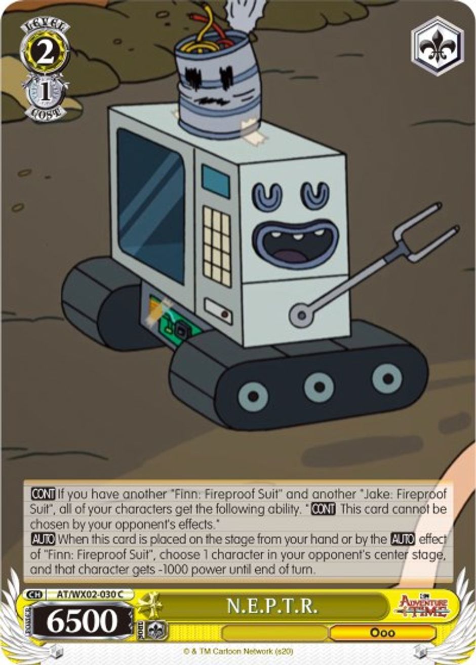 N.E.P.T.R. - Adventure Time - Weiss Schwarz