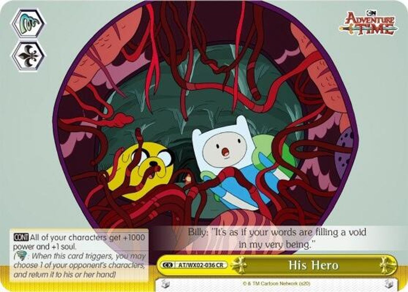 His Hero - Adventure Time - Weiss Schwarz