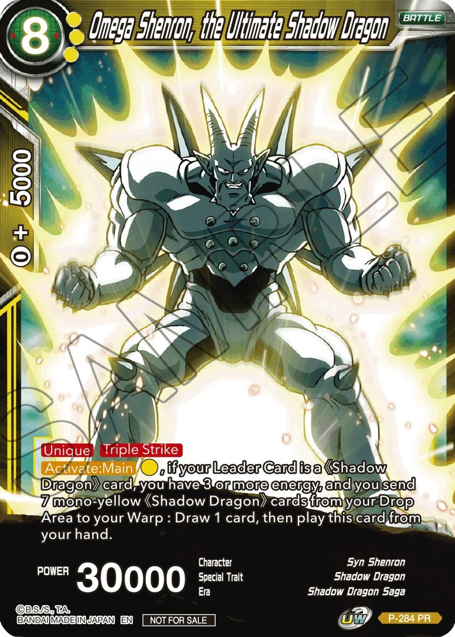 Omega Shenron, the Ultimate Shadow Dragon (Unison Warrior Series ...