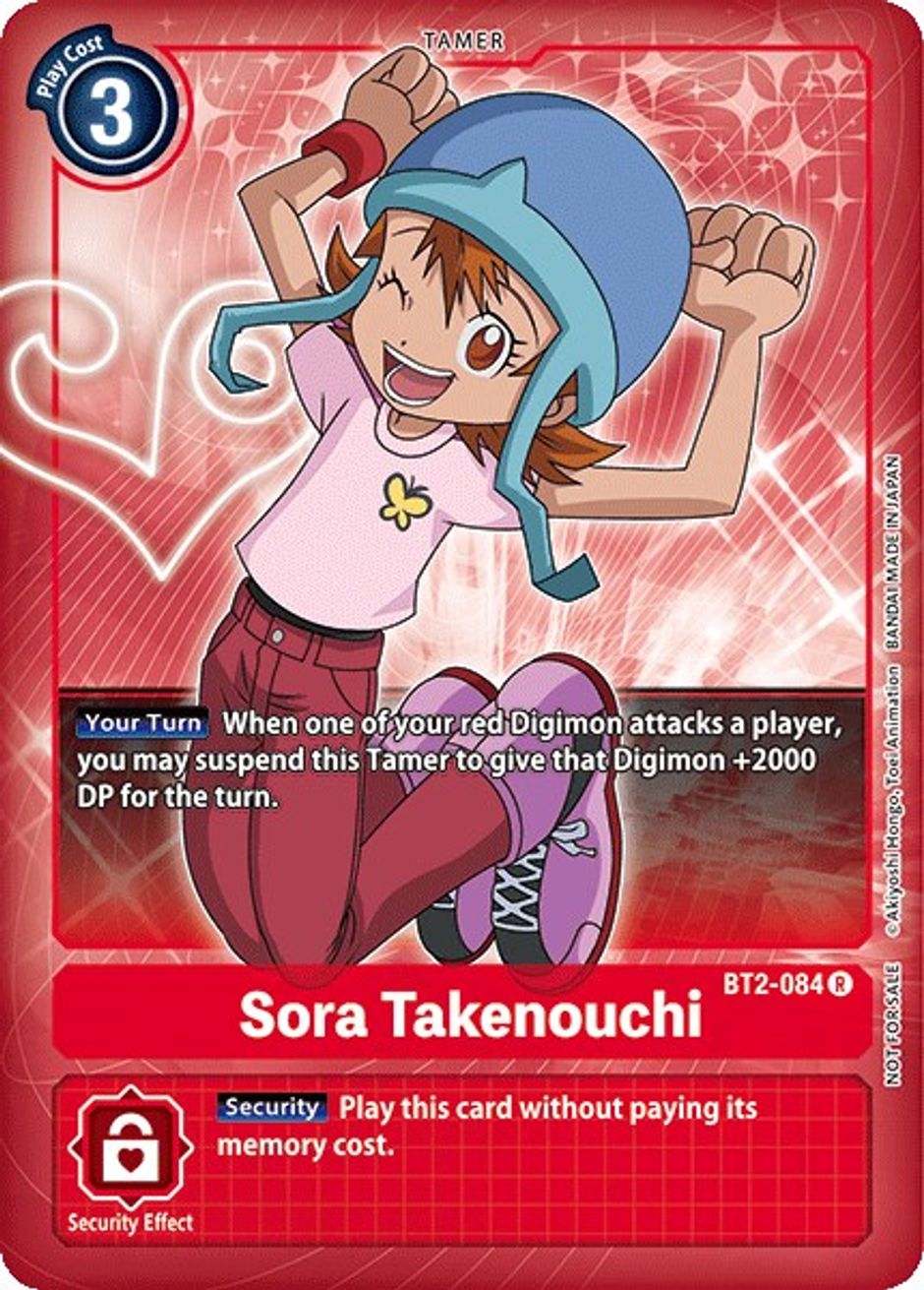 Sora Takenouchi (Box Topper) - Release Special Booster - Digimon Card Game