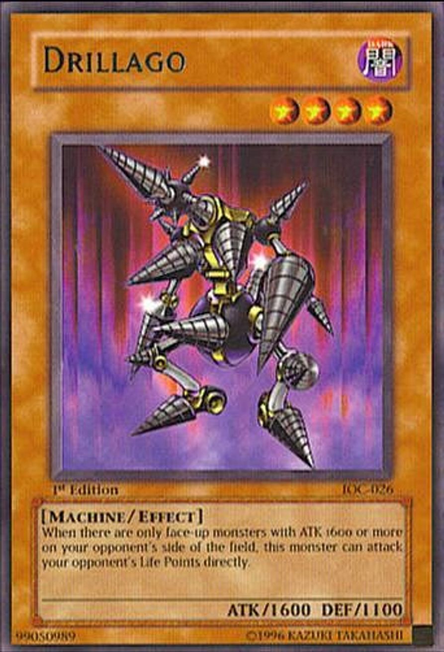 Drillago - Invasion of Chaos - YuGiOh