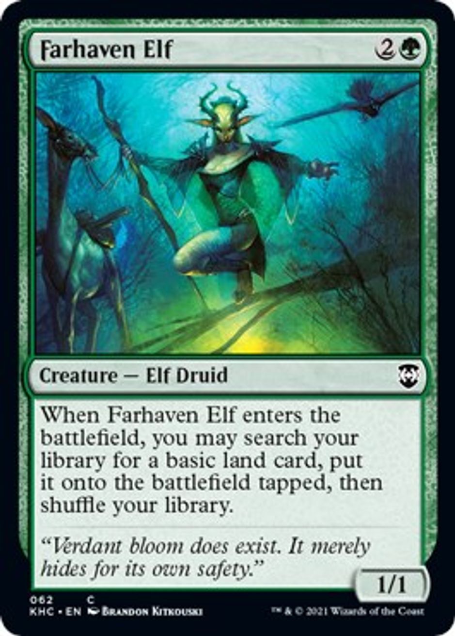 Farhaven Elf - Commander: Kaldheim - Magic: The Gathering