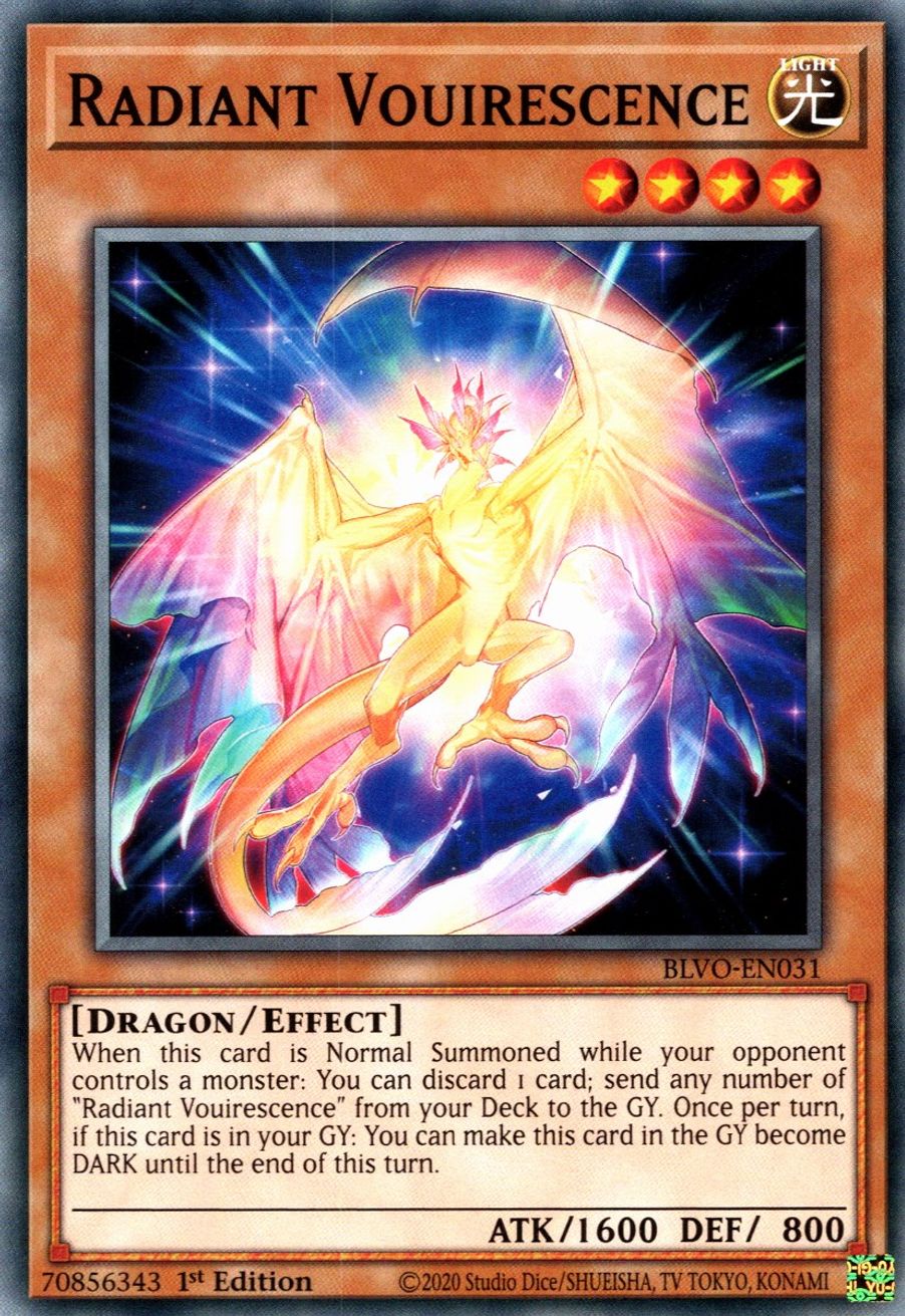 Radiant Vouirescence - Blazing Vortex - YuGiOh