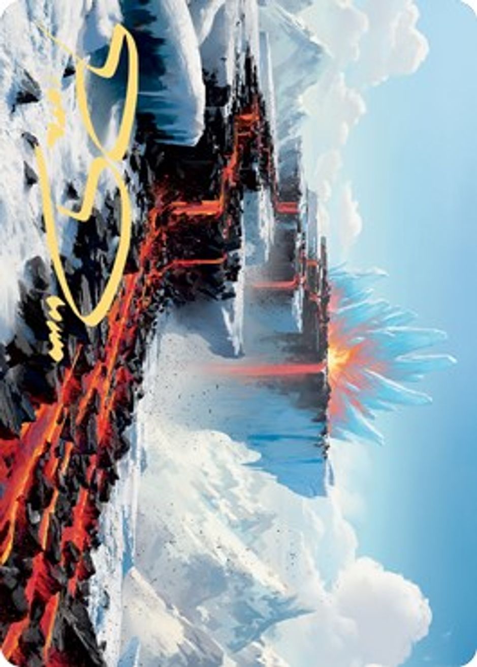 Surtland Frostpyre Art Card (Gold-Stamped Signature) - Art Series ...