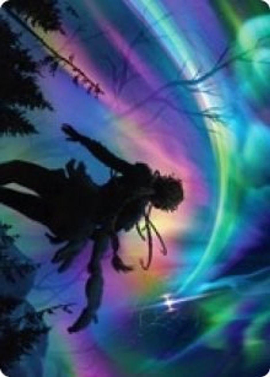 The Prismatic Bridge Art Card - Art Series: Kaldheim - Magic: The Gathering