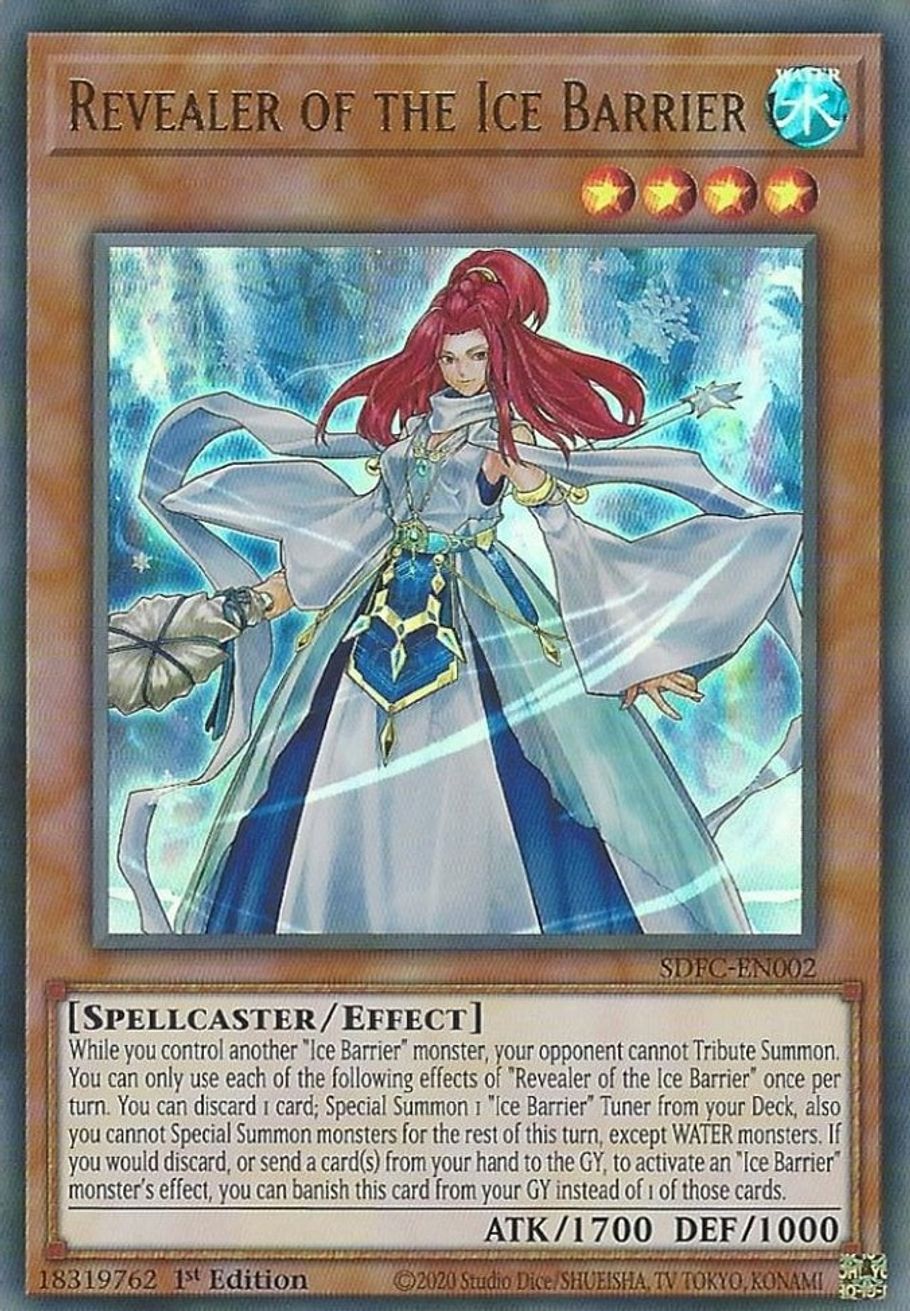 Revealer of the Ice Barrier - Structure Deck: Freezing Chains - YuGiOh