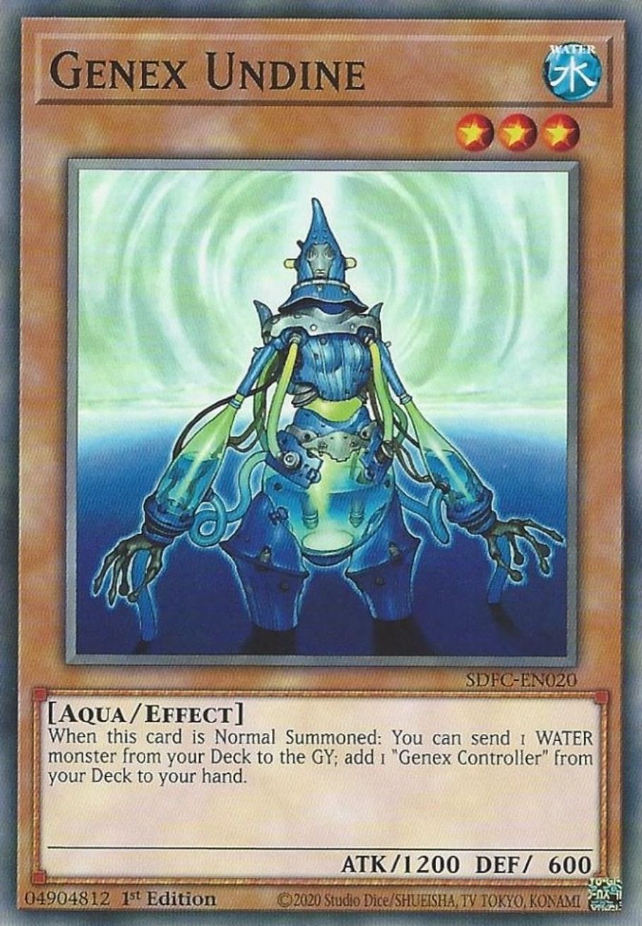 Genex Undine - Structure Deck: Freezing Chains - YuGiOh