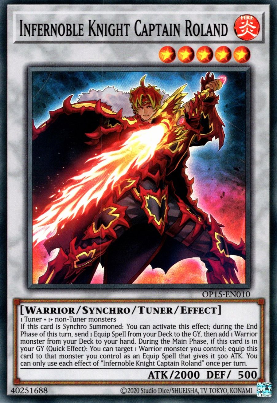 Infernoble Knight Captain Roland - OTS Tournament Pack 15 - YuGiOh