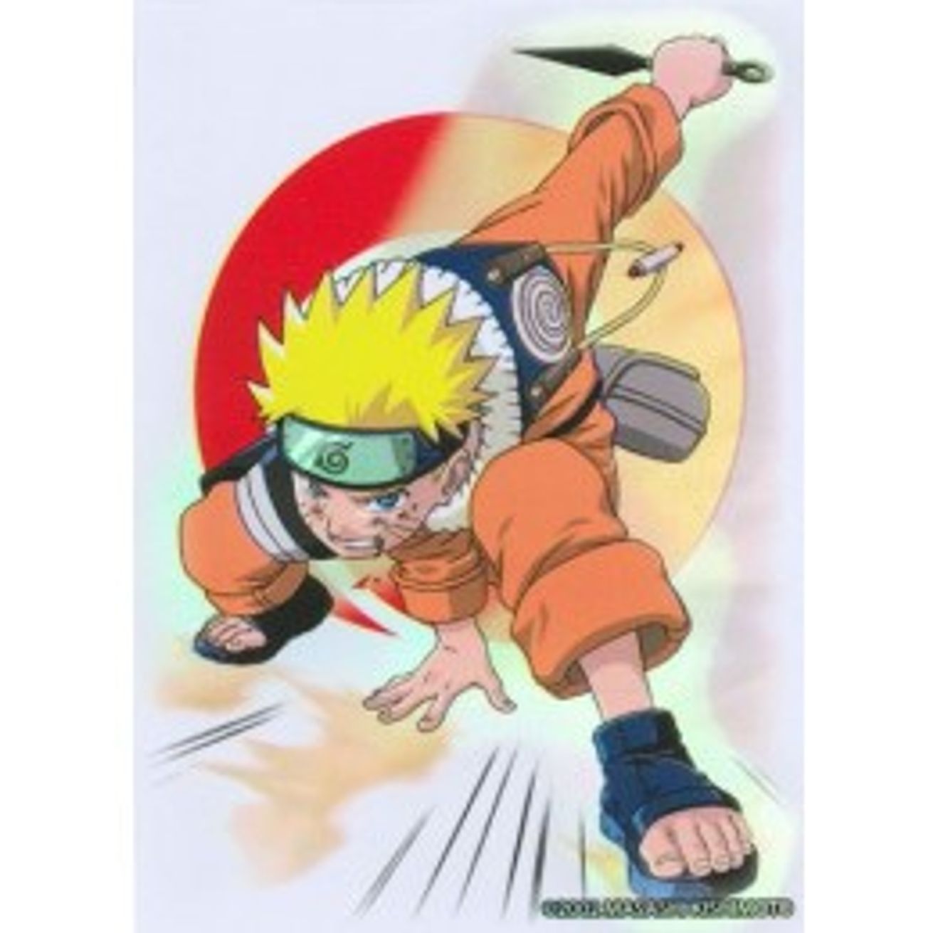 Naruto CCG US Exclusive Card Sleeves - Naruto Uzumaki (White ...
