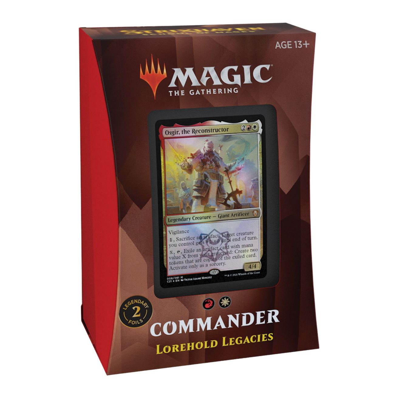 Commander 2021 Deck - Lorehold Legacies - Commander 2021 - Magic: The ...